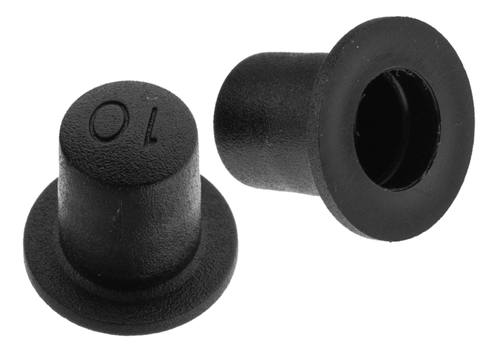 Connect ACR Supplies Ltd | Threaded Rod End Cap 10mm Black