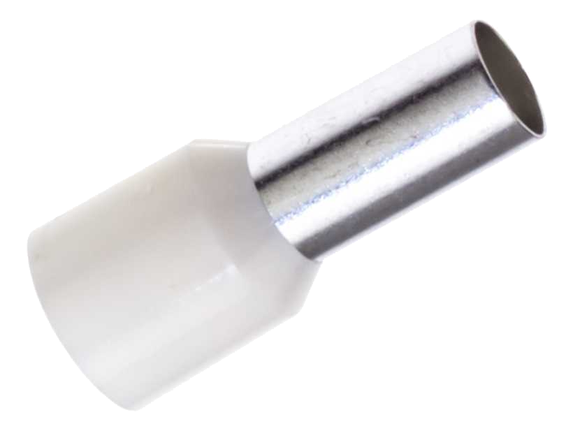 Connect ACR Supplies Ltd | Bootlace Ferrule 16mm Ivory
